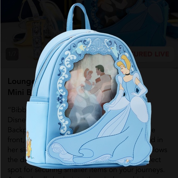 Loungefly | Bags | Nwt Loungefly Disney Cinderella Lenticular Princess ...